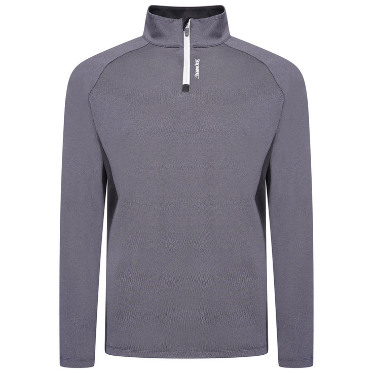 stromberg men s textured panel half zip golf mid layer £ 65